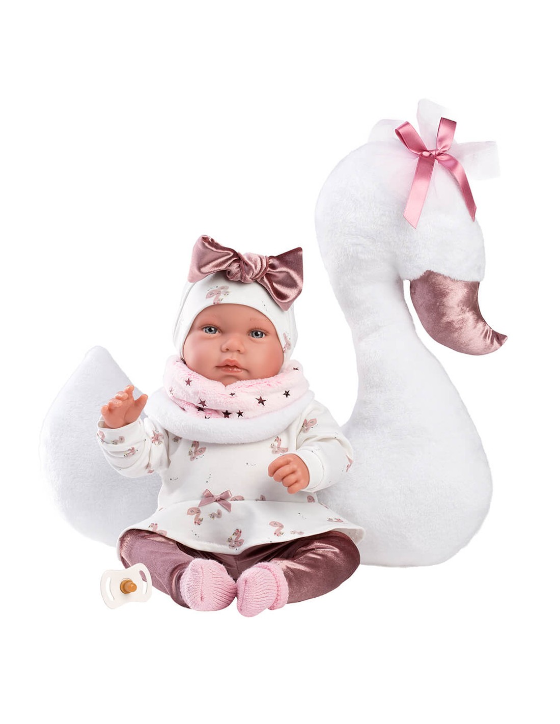 Kukulla Mjellma e porsalindur Tina Crying, 44 cm – Peekaboo
